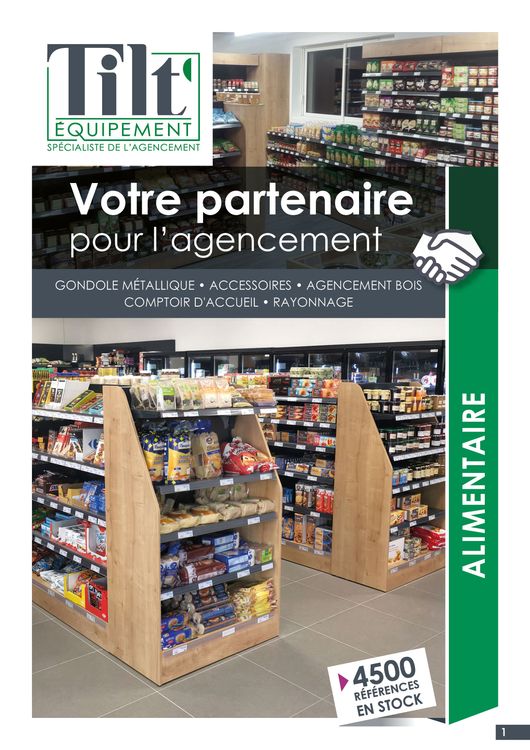 Agencement de magasin et mobilier professionnel | Tilt' Équipement